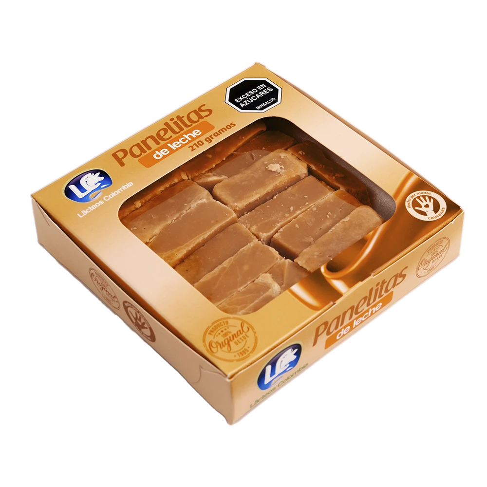 Panelitas 125gr - Lácteos Colombia